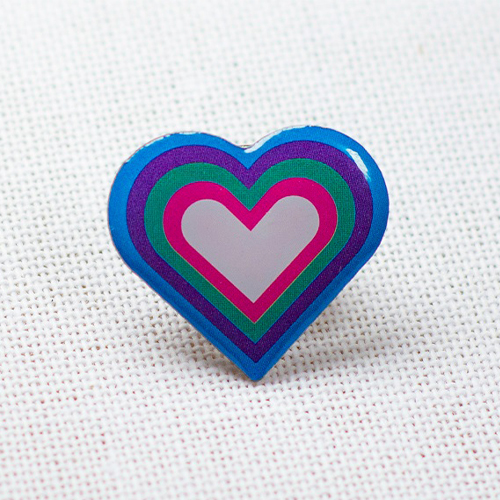 Heart Pin Badge - CHSF