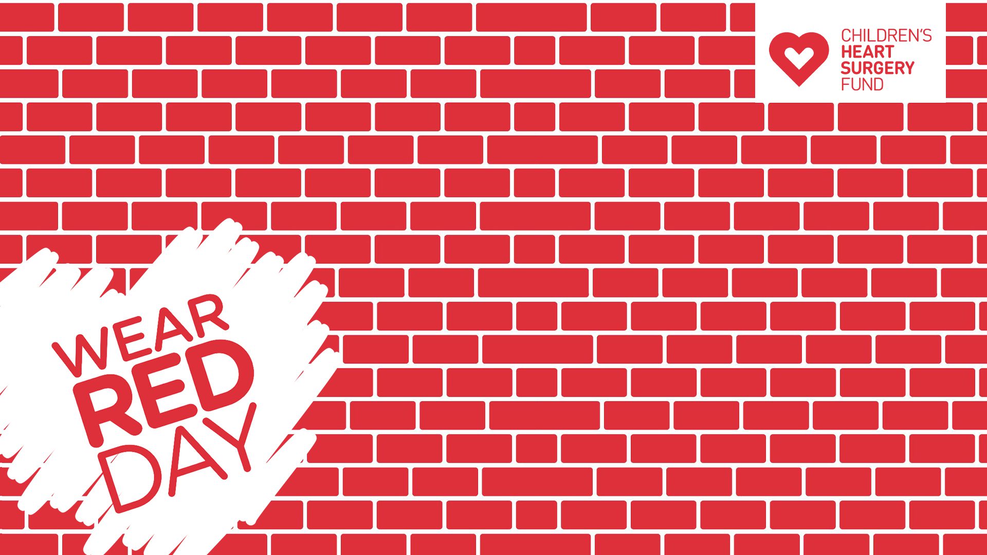 WEAR RED DAY: Free video call backgrounds - CHSF