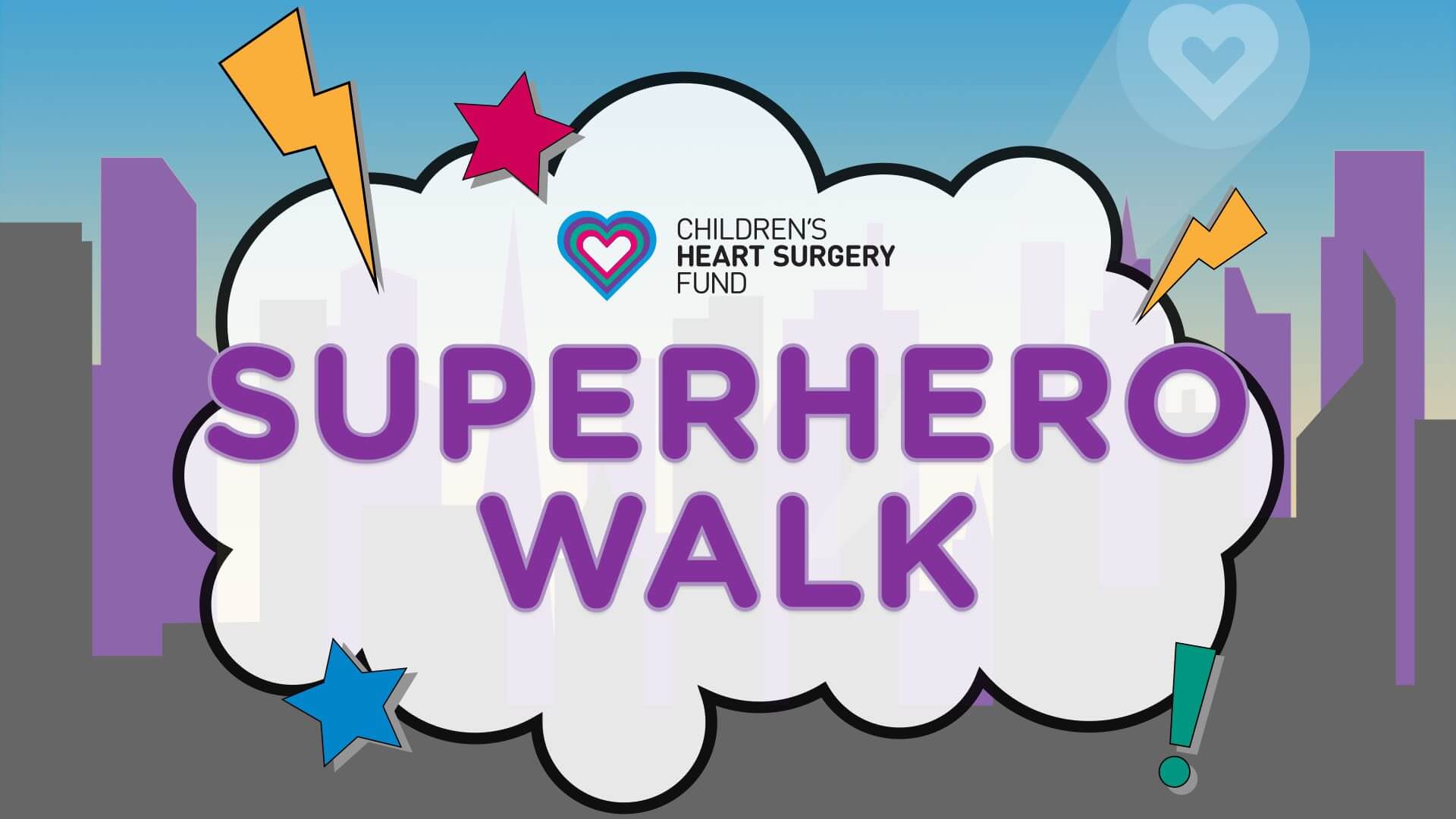 SUPERHERO WALK IS BACK FOR 2022 - CHSF