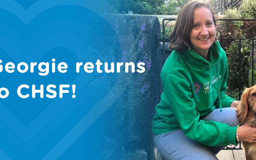 Georgie returns to work - CHSF