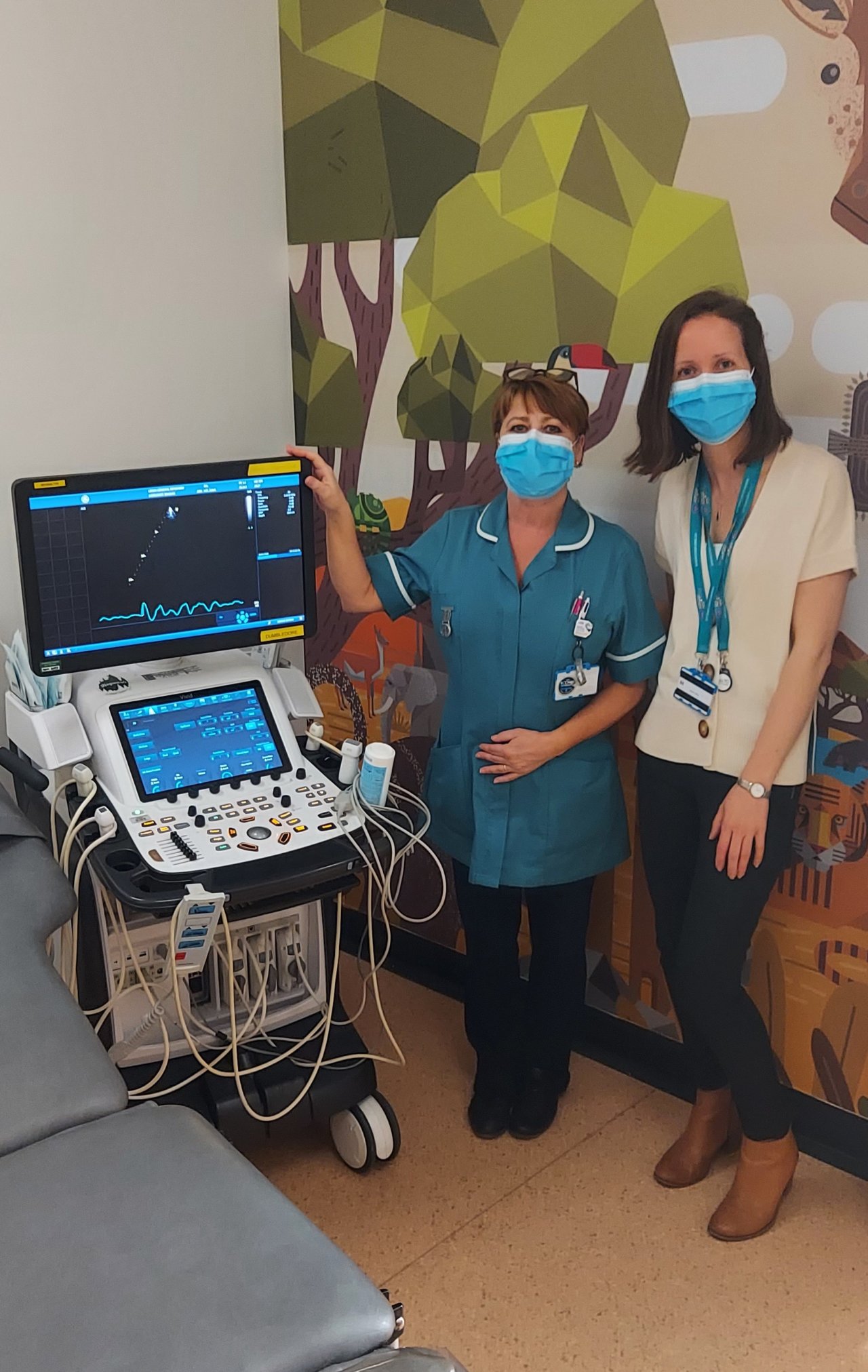 Georgie visits Outpatients - CHSF