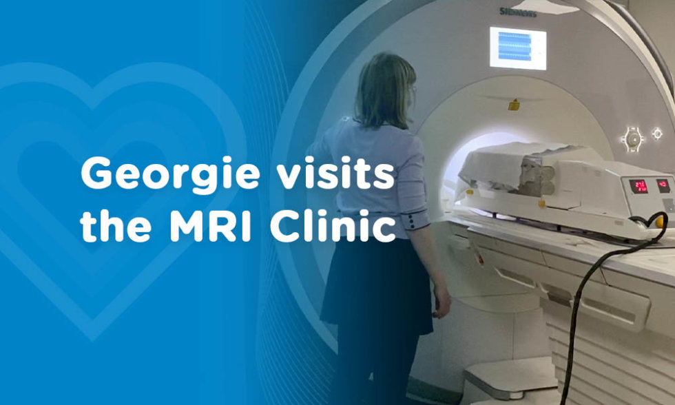 Georgie visits the MRI Clinic - CHSF