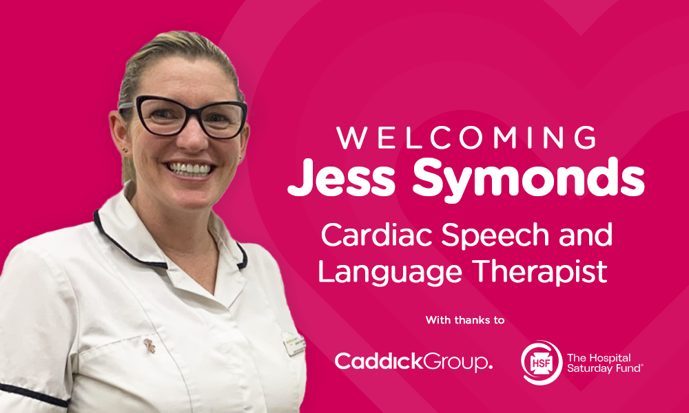 Welcoming Cardiac Speech and Language Therapist Jess - CHSF