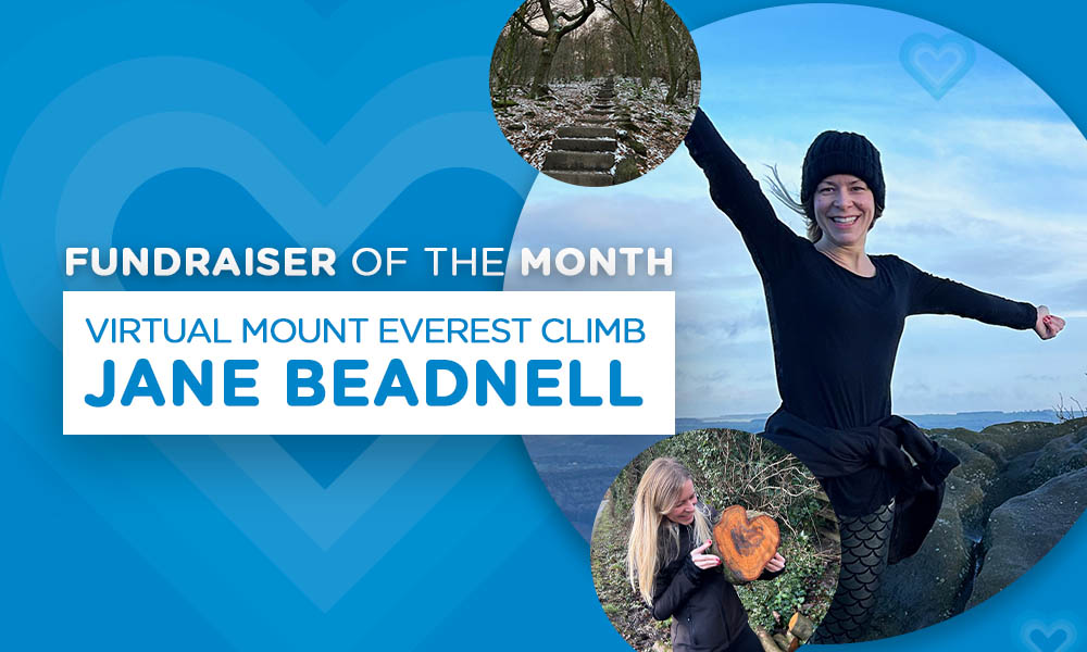 Fundraiser of the Month: Jane Beadnell Virtual Everest Climb - CHSF