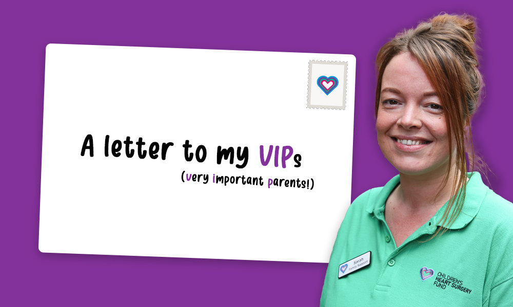 A Letter To Our VIP's (very important parents) - CHSF